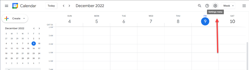 Setting up linked calendars